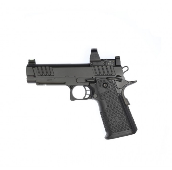 Pistolet STI STACCATO P-DUO cal. 9mm DLC / Canon Inox | Armurerie Caraïbes